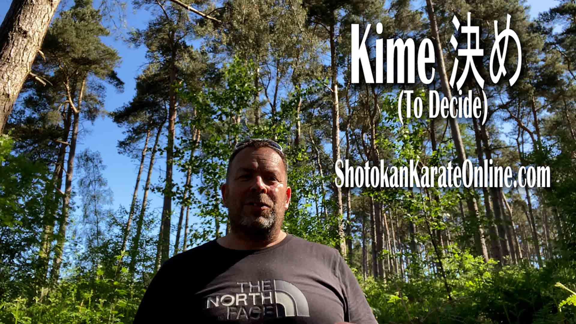 Live Shotokan Karate Class Monthly Theme Kime