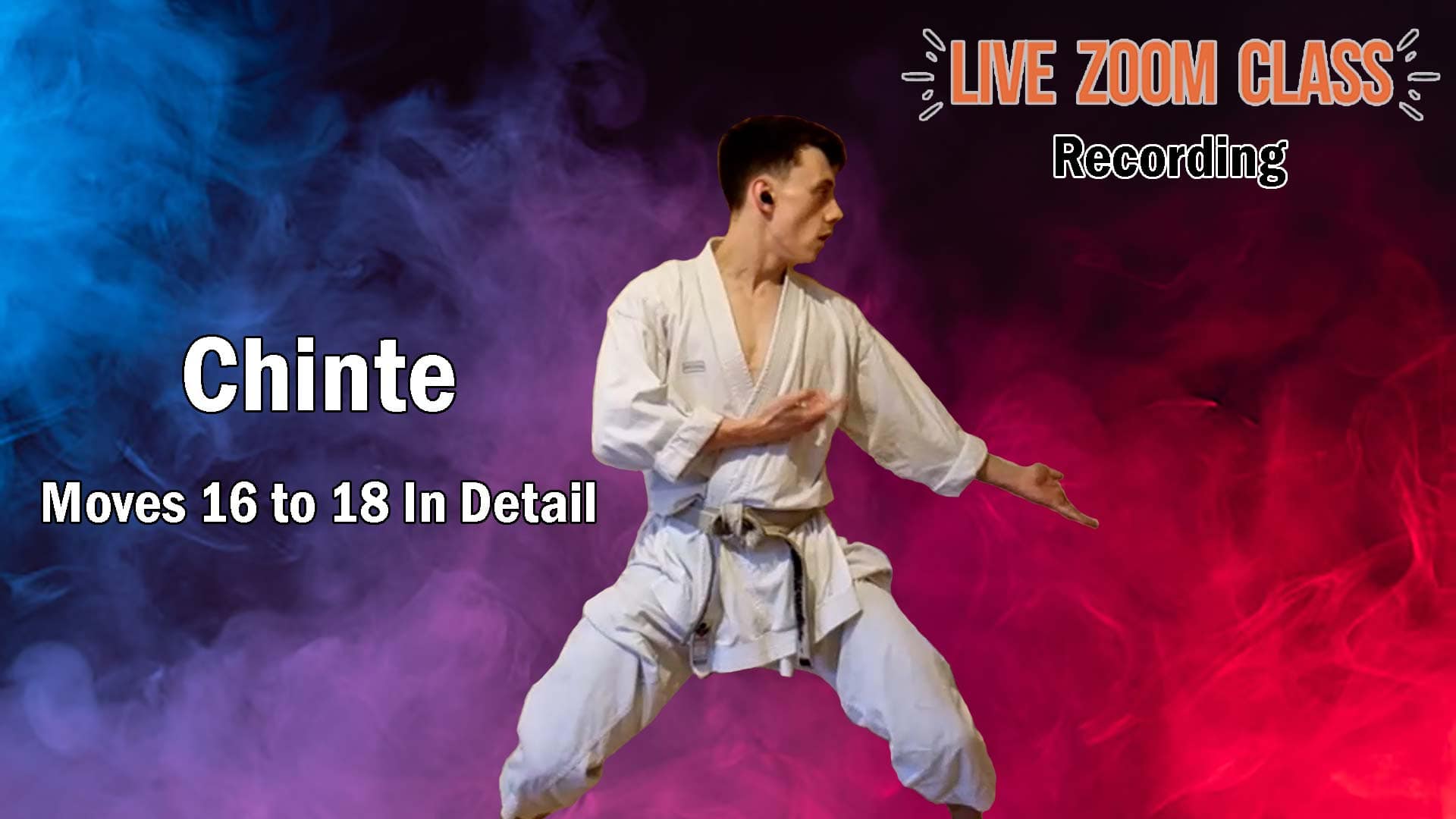 Kata Chinte Step By Step Moves 16 To 18 Shotokan Karate Kata