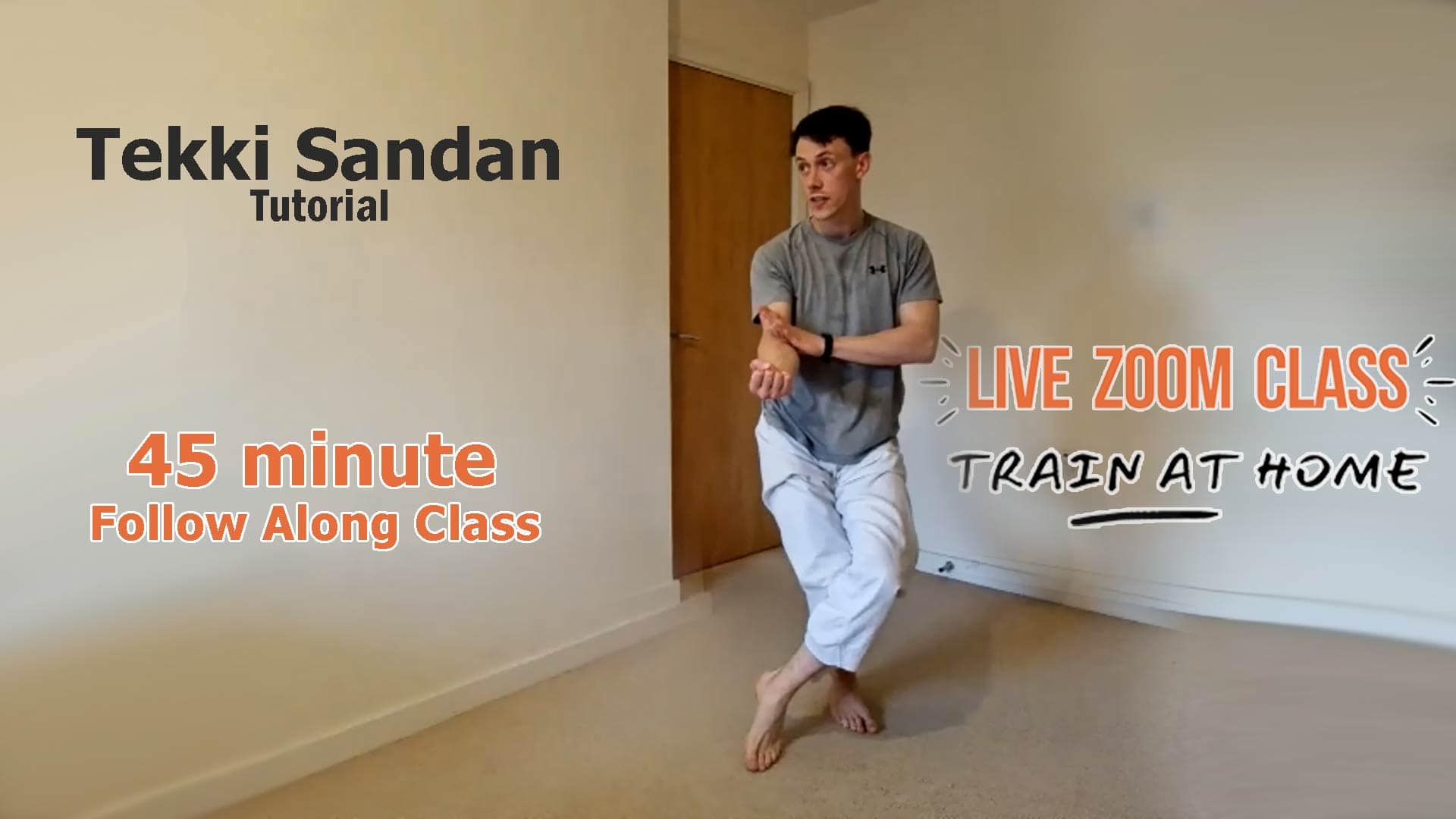 Tekki Sandan Tutorial Shotokan Karate Follow Along Class