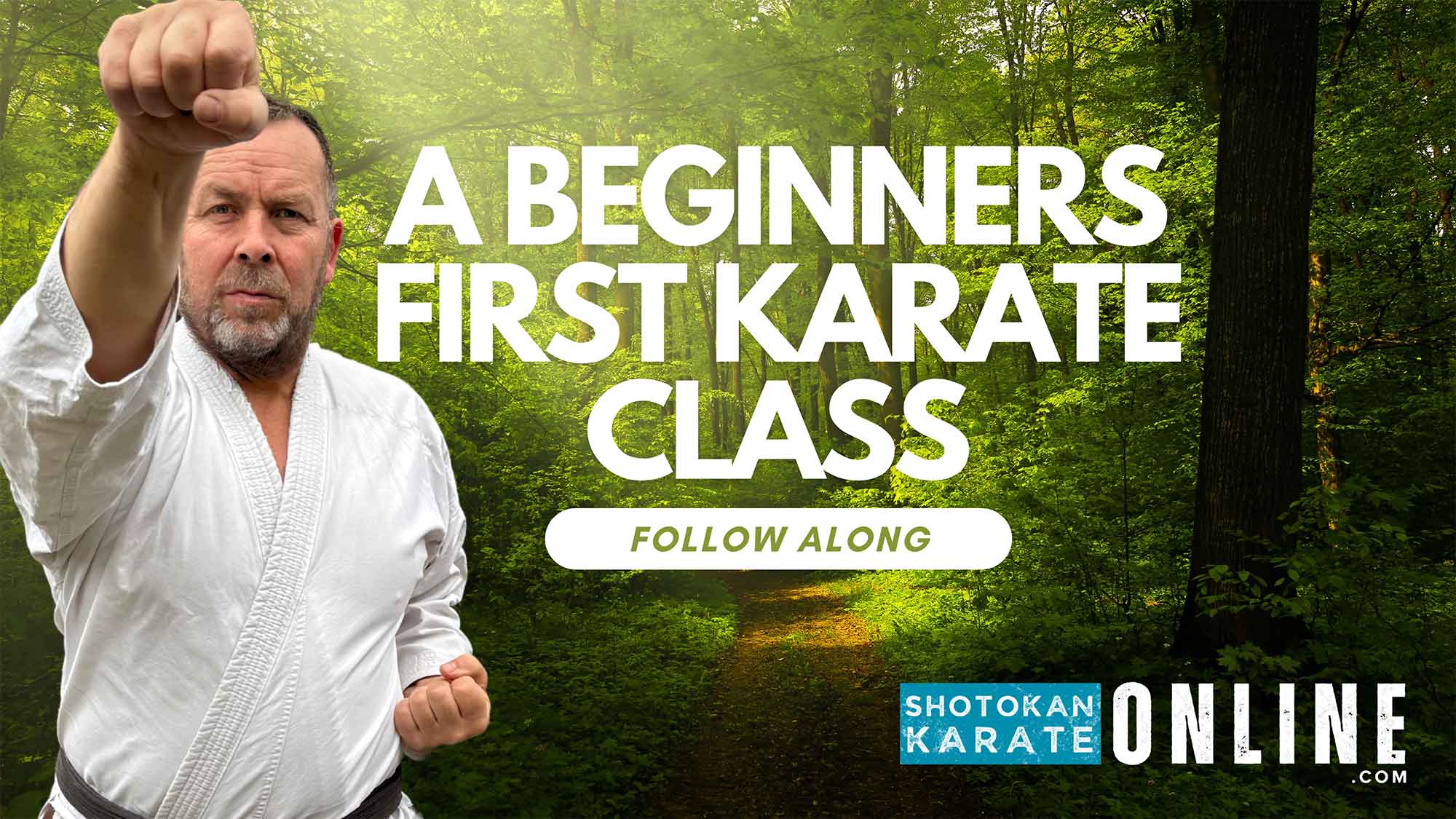 Your First Karate Class Follow Along Shotokan Karate Class