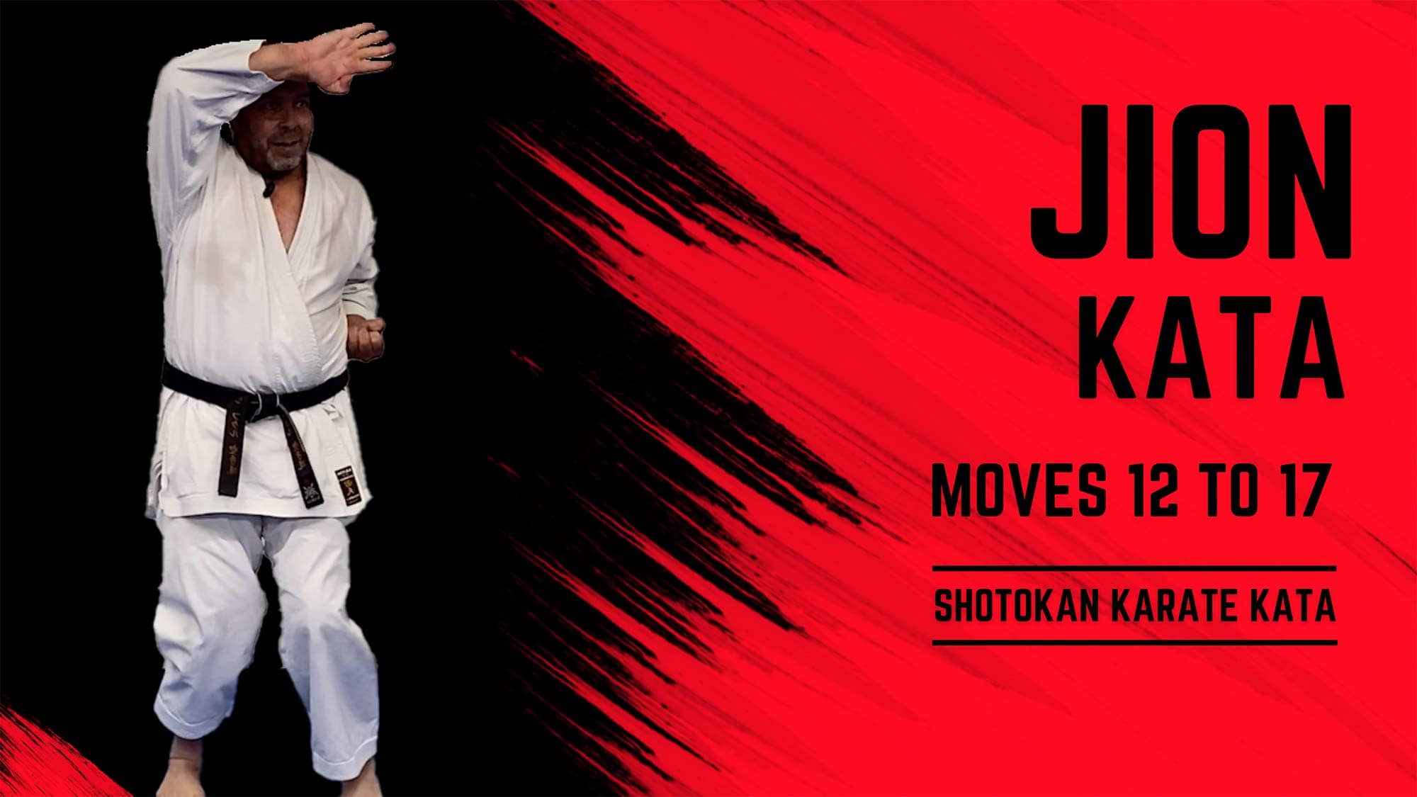 Jion Kata Moves 12 To 17 In Detail Shotokan Karate Kata