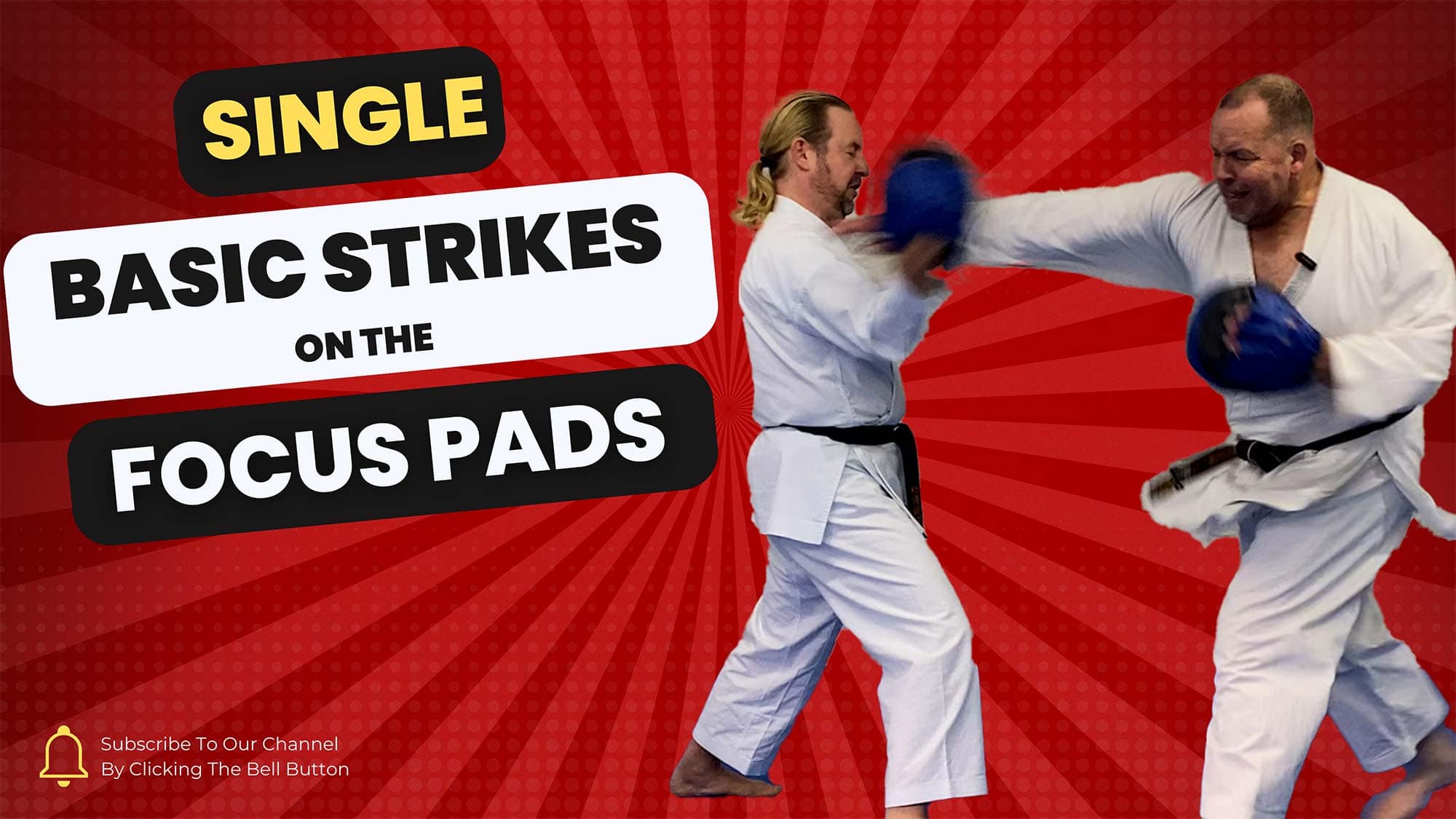Shotokan Single Strikes On The Focus Pads Follow Along Classes