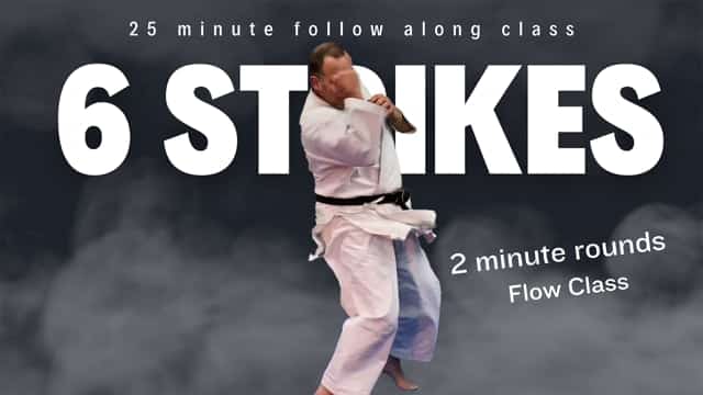 6 Strikes 25 Minute Follow Along Karate Class